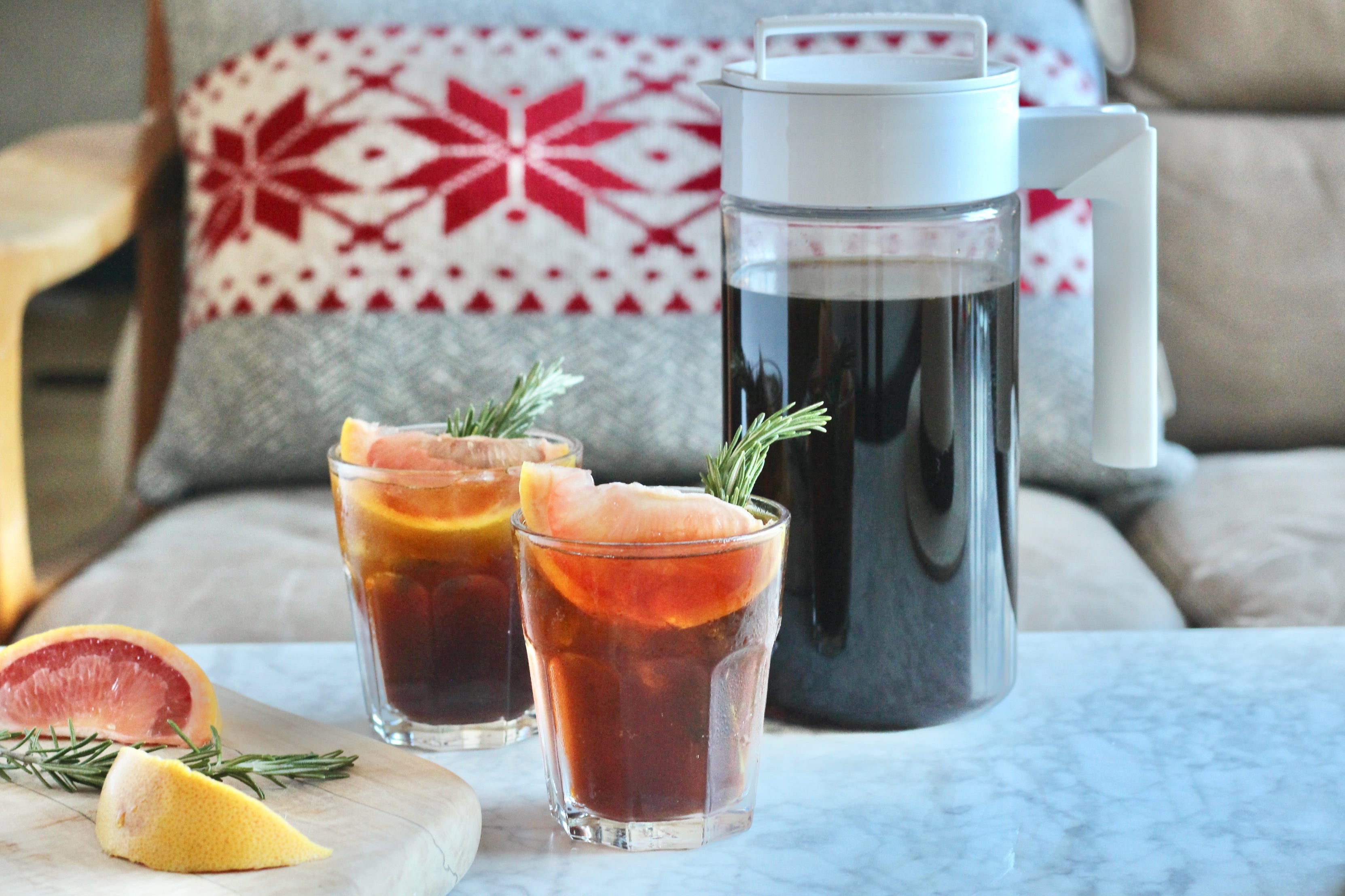 Recipe: Sparkling Citrus & Rosemary Cold Brew – Takeya USA