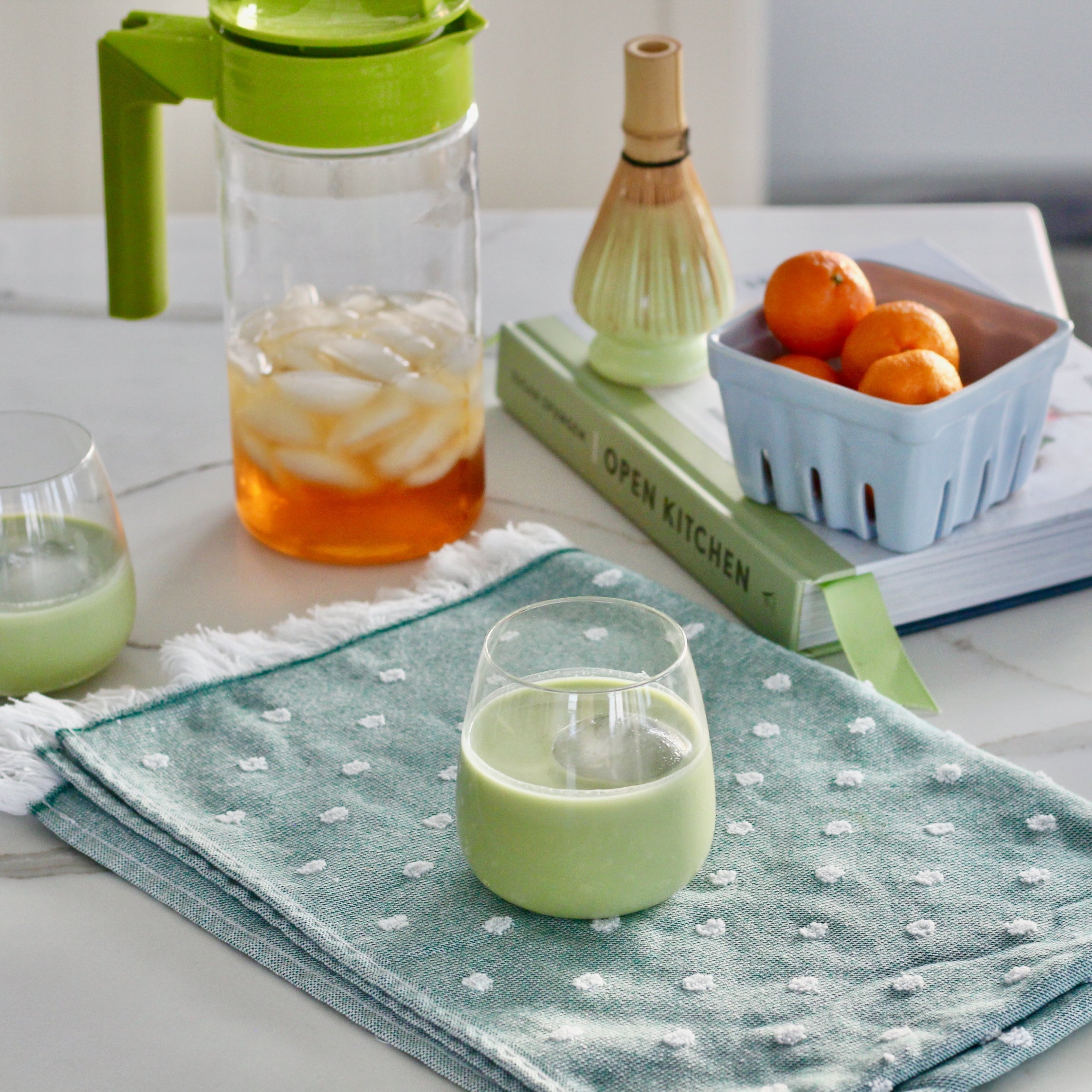 Recipe: Matcha Mint Cashew Latte – Takeya USA